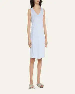 Hanro Pure Essence Sleeveless Nightgown - Blue