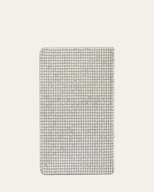 Judith Leiber Allover Crystal Passport Holder - Jet
