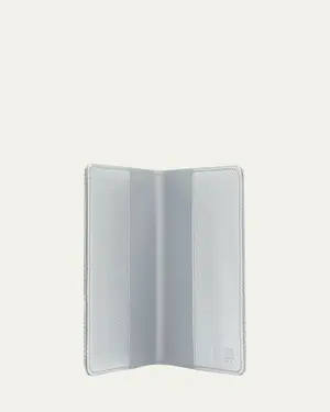Judith Leiber Allover Crystal Passport Holder - Jet