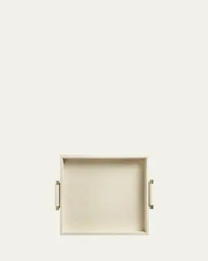 Aerin Faux Shagreen Rectangular Tray