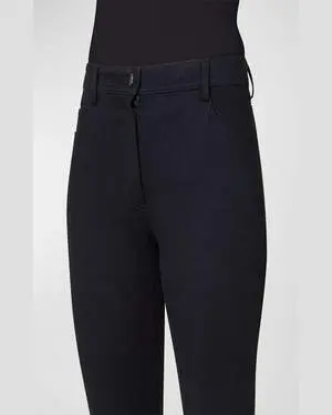 Akris Maru Slim-leg Ankle Pants