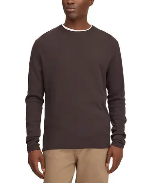 Nn07 Clive Long Sleeve Tee Deep Truffle