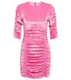 Ganni Gathered Cocktail Dresses