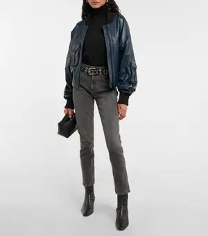 AGOLDE Merrel Mid-rise Slim Jeans
