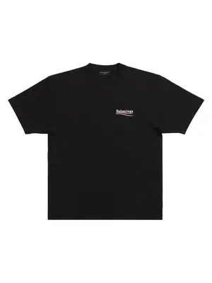 Balenciaga Political Campaign T-shirt Fit - Black