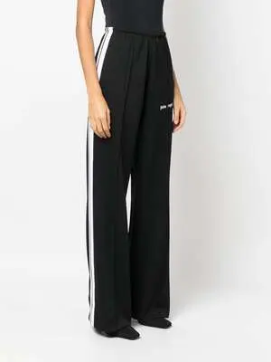 Palm Angels Logo-print Track Pants - Black