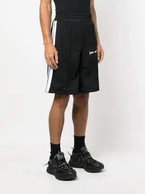 Palm Angels Logo-print Track Shorts