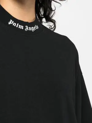 Palm Angels Logo-print T-shirt Dress