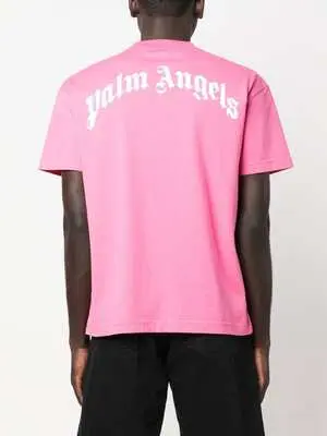 Palm Angels Shark-print Organic Cotton T-shirt