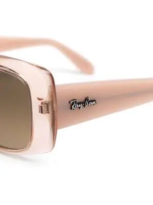 Ray-ban Rectangle-frame Sunglasses - Pink