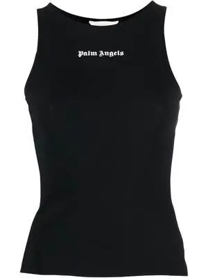 Palm Angels Racerback Performance Tops For Women