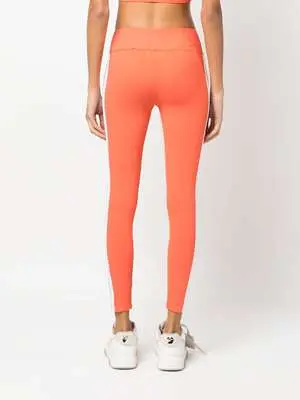 Palm Angels Logo-print Leggings - Orange
