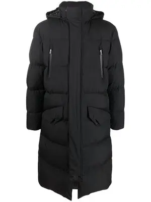 Herno Padded Hooded Down Coat - Black