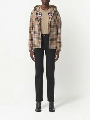 Burberry Vintage Check Hooded Jacket