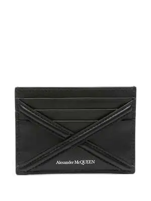 Alexander McQueen The Harness Card Holder - Black