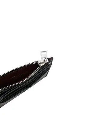 Alexander McQueen Logo Print Cardholder