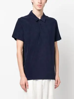 Vilebrequin Phoenix Terry Short-sleeved Polo Shirt - Blue