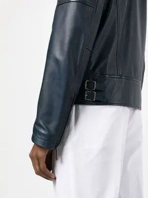 Dsquared2 Leather Biker Jacket