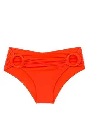 CLUBE BOSSA Christen Embellished Bikini Bottom - Orange