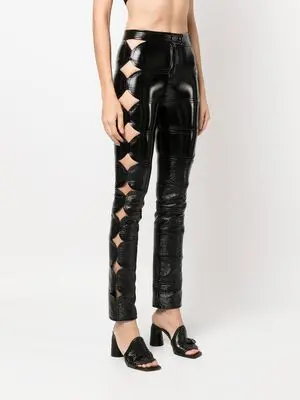 COURREGES Vinyl Trousers