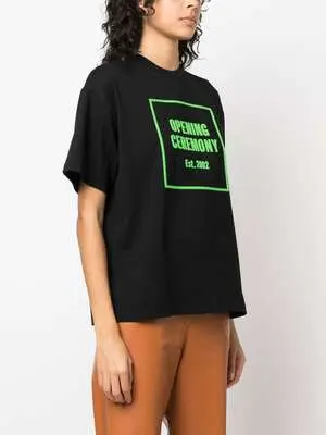 Opening Ceremony Logo-print T-shirt - Black