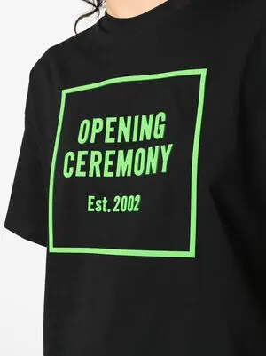 Opening Ceremony Logo-print T-shirt - Black