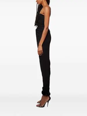 Saint Laurent Strapless Skinny Jumpsuit