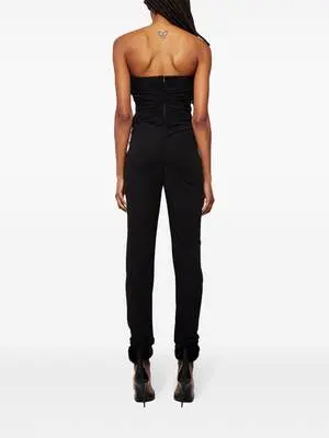 Saint Laurent Strapless Skinny Jumpsuit