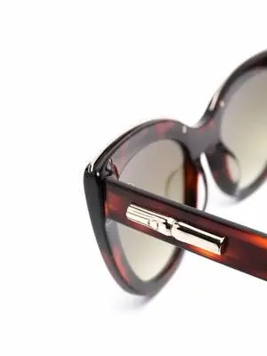 Longchamp Tortoiseshell Cat-eye Sunglasses
