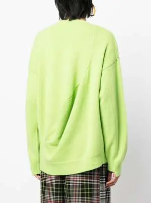 ENFOLD Slouched-knit Sweatshirt