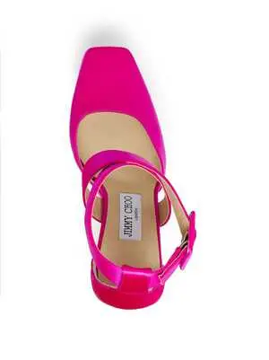 JIMMY CHOO Gian 140mm Platform Pumps - Pink