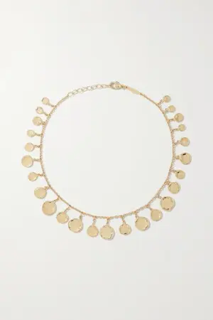 Jacquie Aiche Shaker 14-karat Anklet - Gold