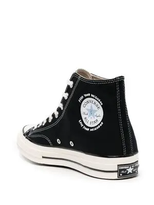CONVERSE Cartoon-print High-top Sneakers