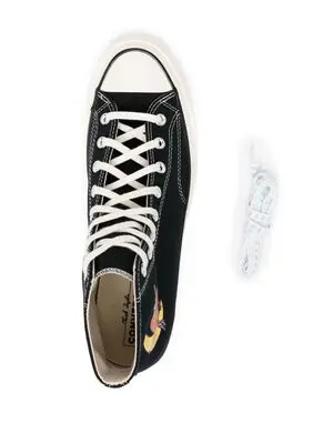 CONVERSE Cartoon-print High-top Sneakers