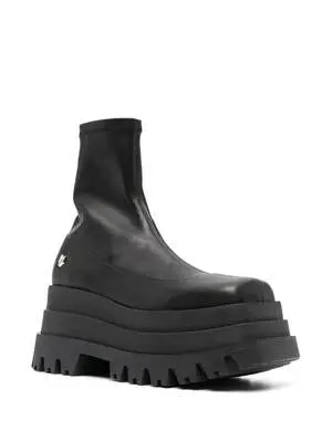 NAKED WOLFE Sassy Platform Ankle Boots