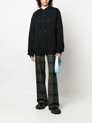CHARLES JEFFREY Logo-embroidered Hoodie