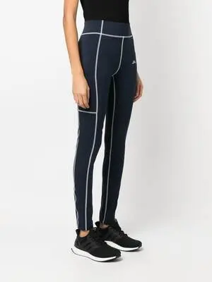 J. Lindeberg Zena Contrast-stitch Leggings - Blue