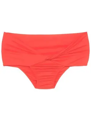 CLUBE BOSSA High-waisted Bikini Bottom - Orange