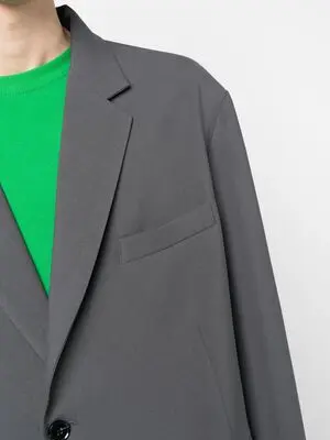 THE FRANKIE SHOP Boxy Single-breasted Blazer