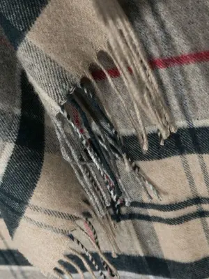 Barbour Tartan Check-pattern Scarf