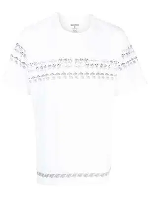 NEIGHBORHOOD Mushroom-print Detail T-shirt - White