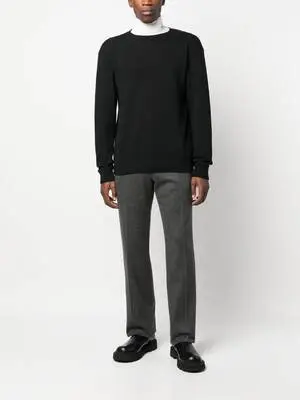 Off-White Straight-leg Trousers - Grey