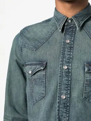 Ralph Lauren Dark-wash Denim Shirt