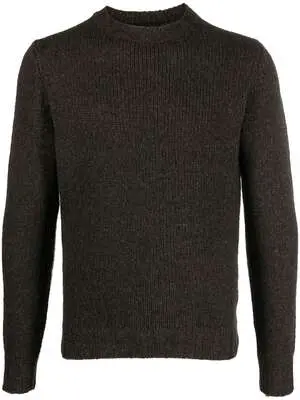 DELL'OGLIO Crew-neck Yak-blend Jumper
