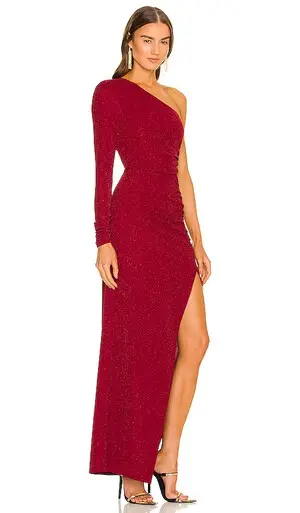 MICHAEL COSTELLO X Maxi Dress - Dark Red