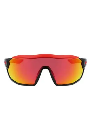 Nike Show X Rush Shield Sunglasses - Black/ Red Mirror