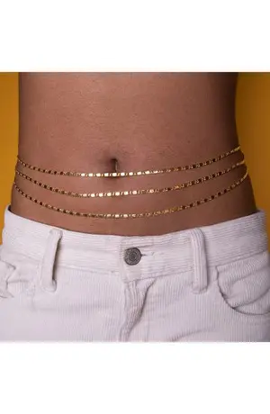 VIDAKUSH Triple Belly Chain