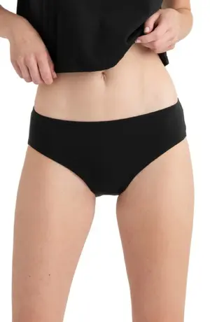 KENT 2-pack Compostable Organic Cotton Hipster Briefs Black/ White