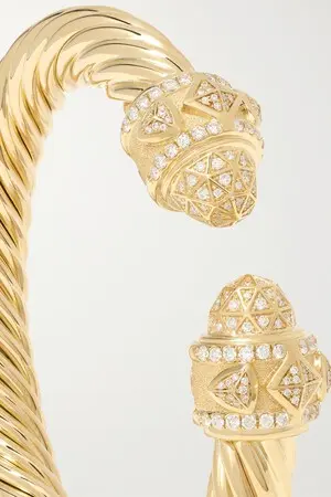 David Yurman Renaissance 18-karat Diamond Cuff