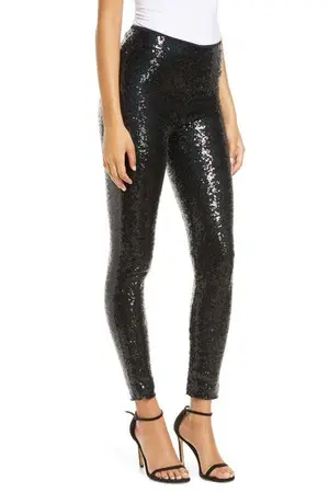 Commando High Waist Sequin Leggings